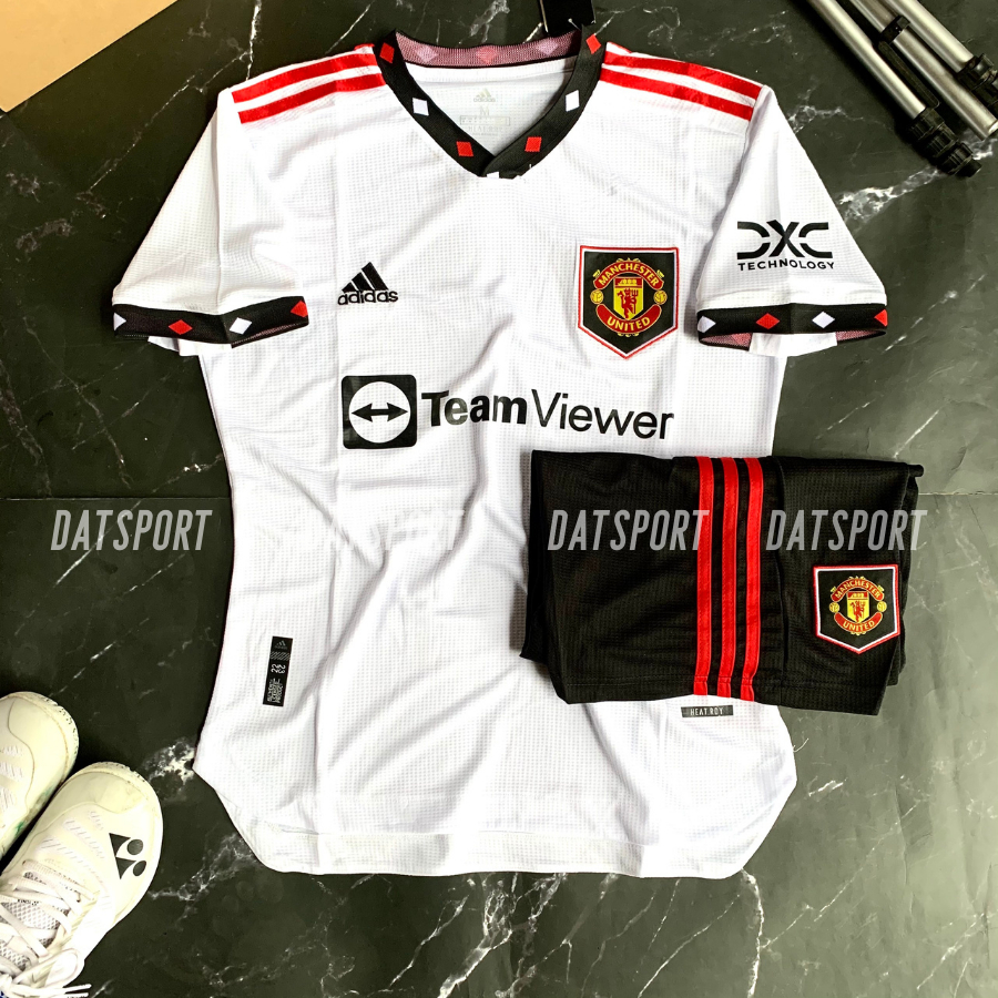 Mu TeamView White Shirt 2022/23, Manchester United Club Football Kit 22 ...