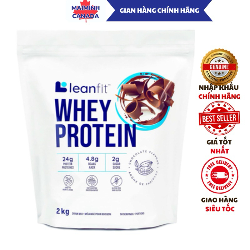 Leanfit Canada premium Whey protein combined with digestive enzymes and ...