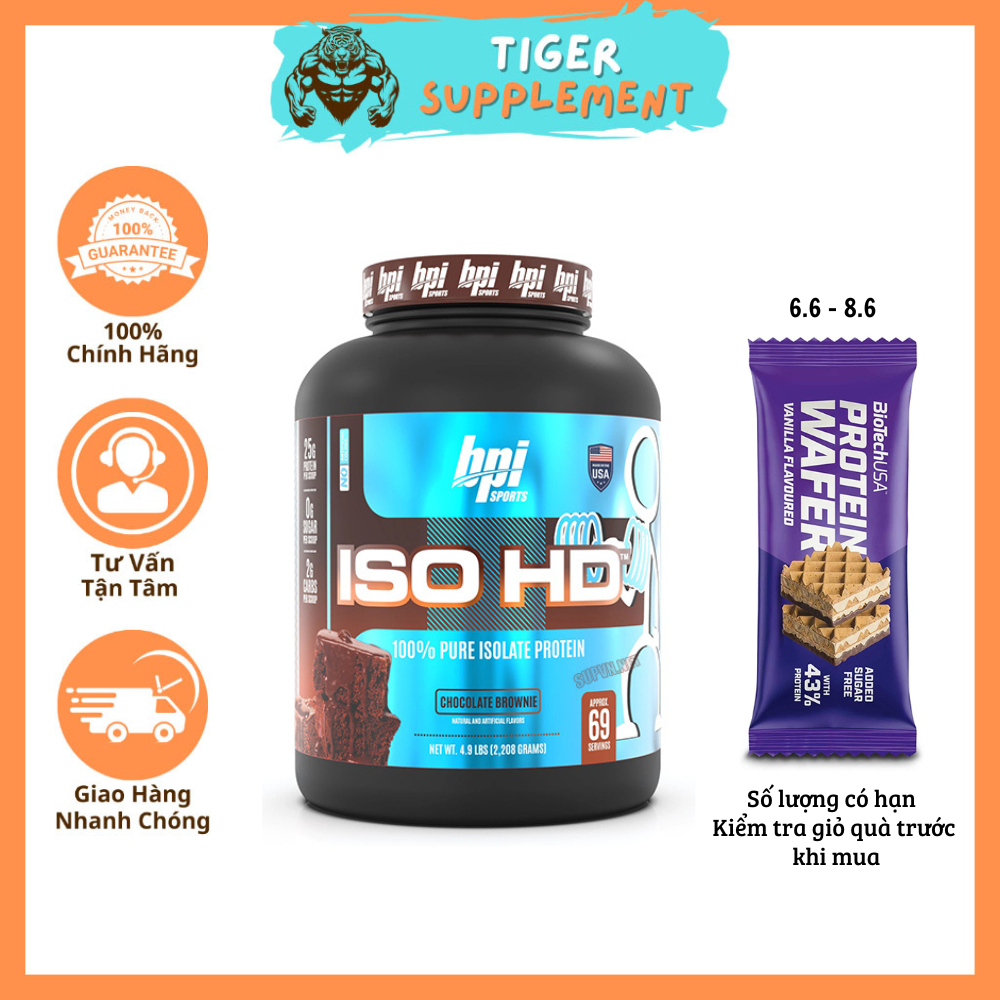 Bpi SPORTS ISO HD whey protein 5LBS - Muscle gain and weight gain milk ...
