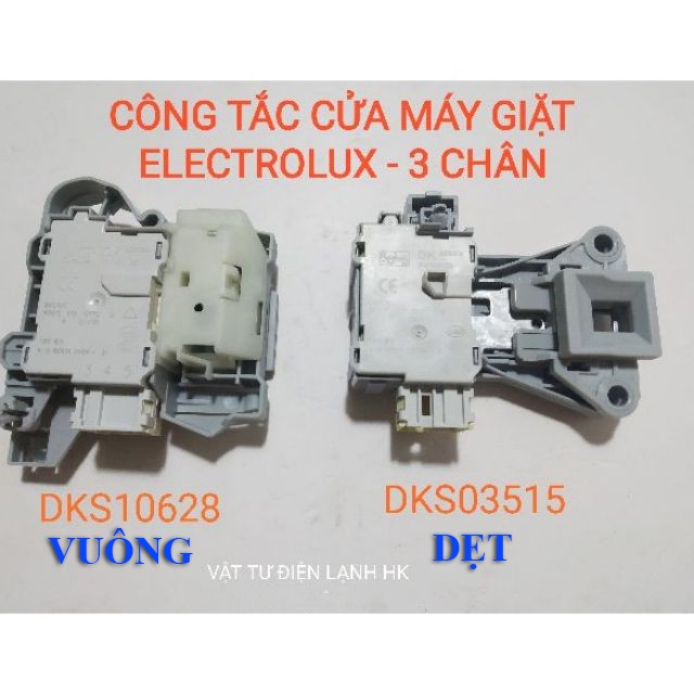 Electrolux 3-pin inverter washing machine door lock switch MG Elec door ...