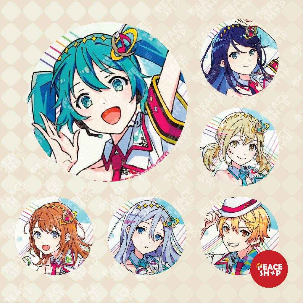 Seikai Hatsune Miku Glitter Badge SEIKAI Hatsune Miku Badge Ver 4 HH130 ...