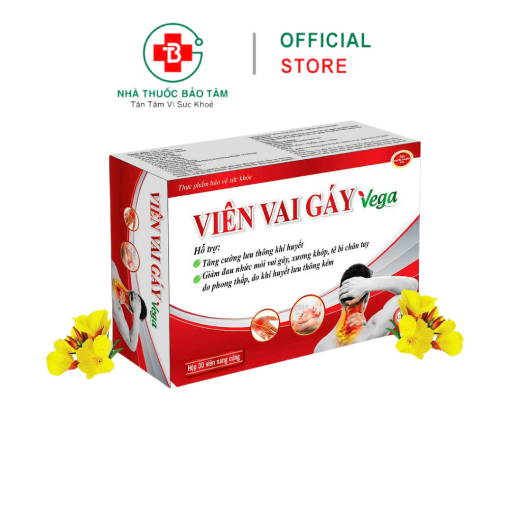 VEGA SHOULDER AND NECK PILLS Helps stimulate blood circulation ...