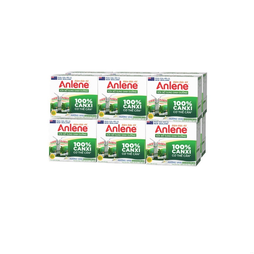 Box Of 48 Boxes Of Anlene Vanilla Flavor Low-Fat Concentrated Milk ...