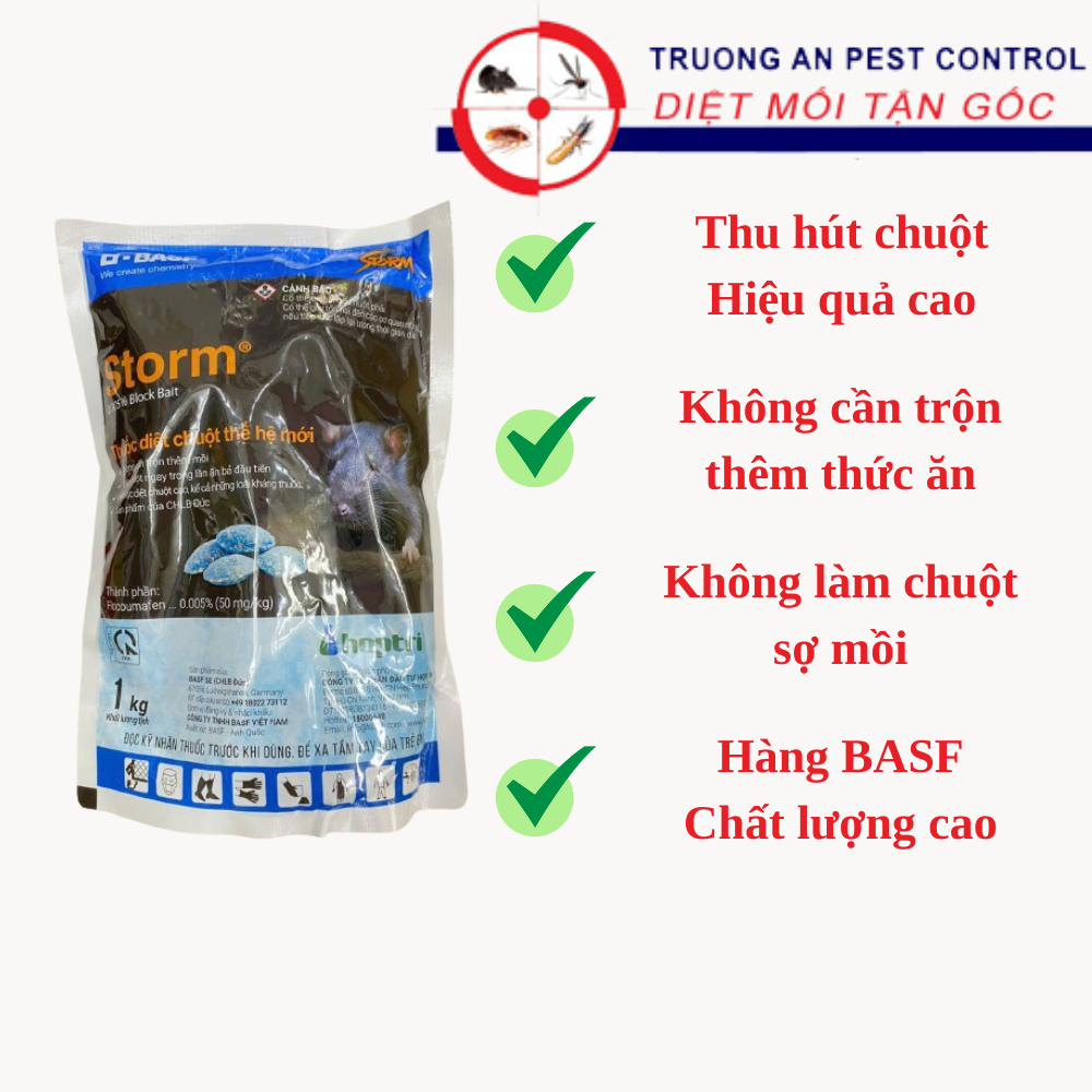 Storm rat poison product of BASF 1kg bag | Shopee Malaysia
