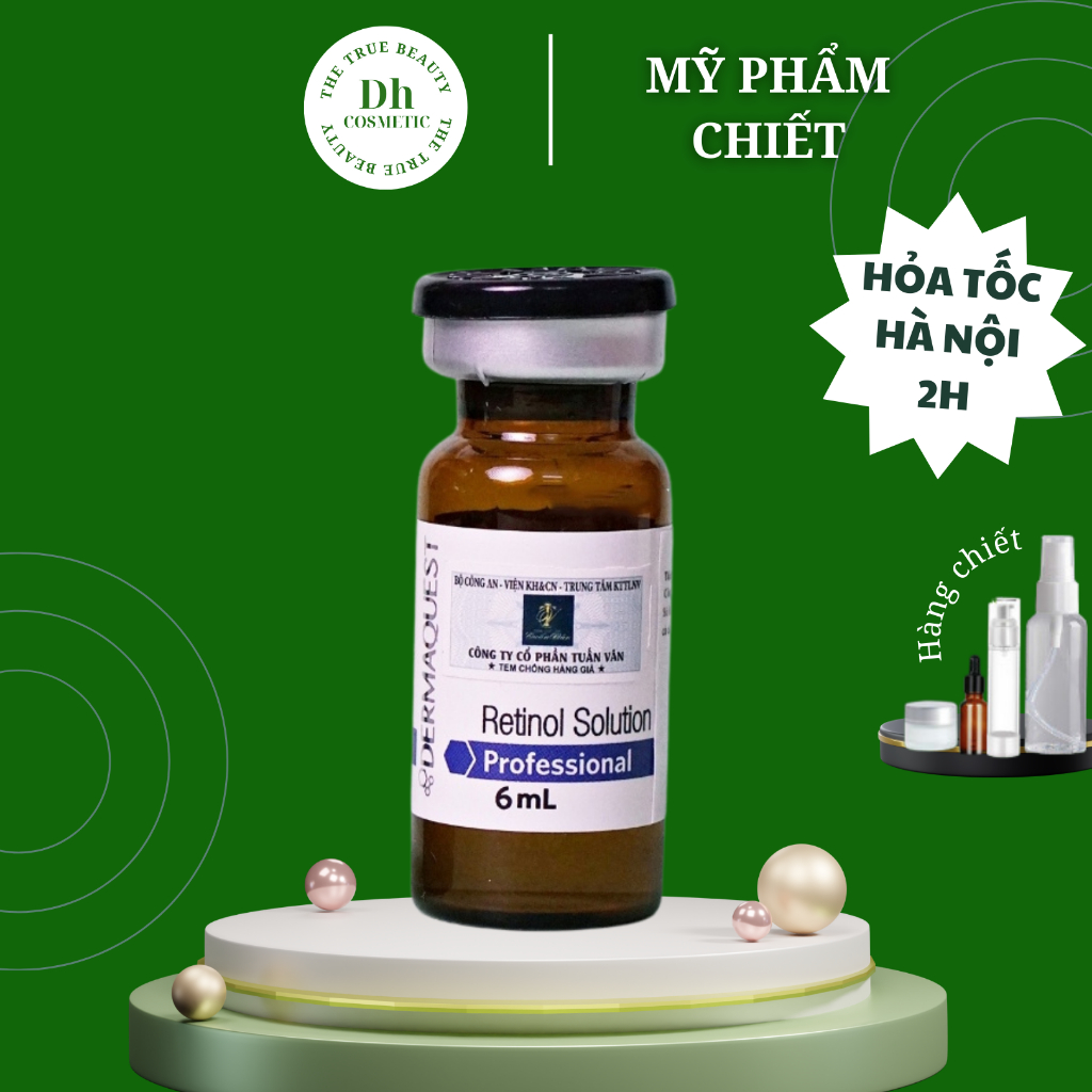 Dermaquest Retinol Solution 6ml Skin Peel Reduces dark spots, anti ...