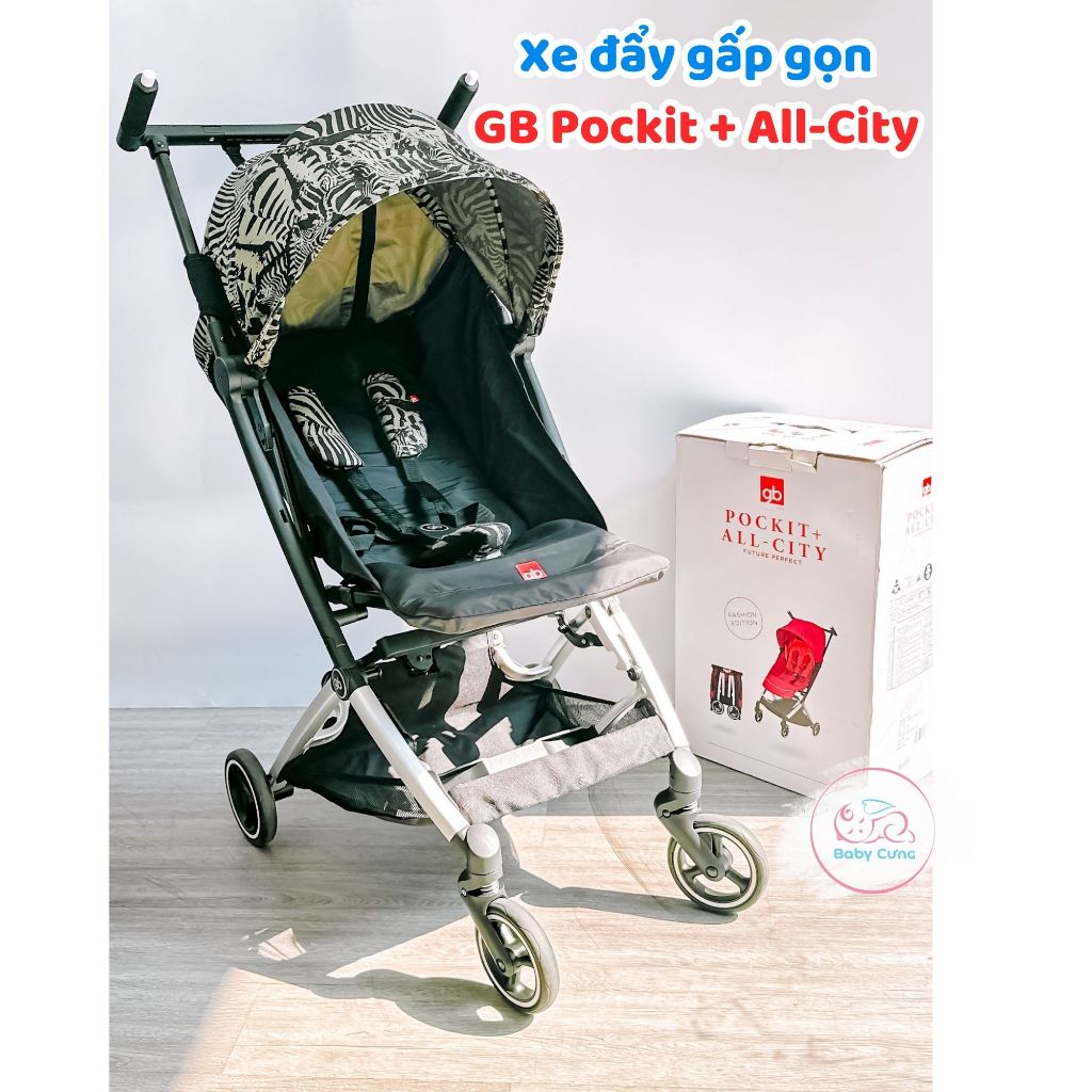 Gb Pockit Plus All City and All Terrain Folding Stroller Flexible ...