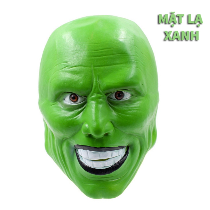 Ugly Halloween green strange face (from the movie MASK) | Shopee Malaysia