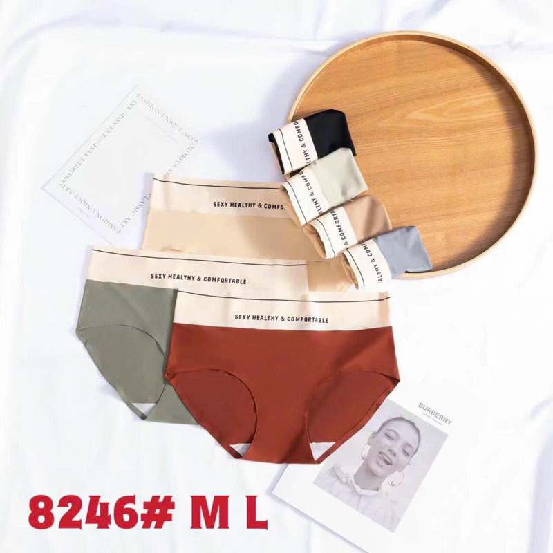 Combo of 5 Cool Invisible Rubber Pants with sexy letters | Shopee Malaysia