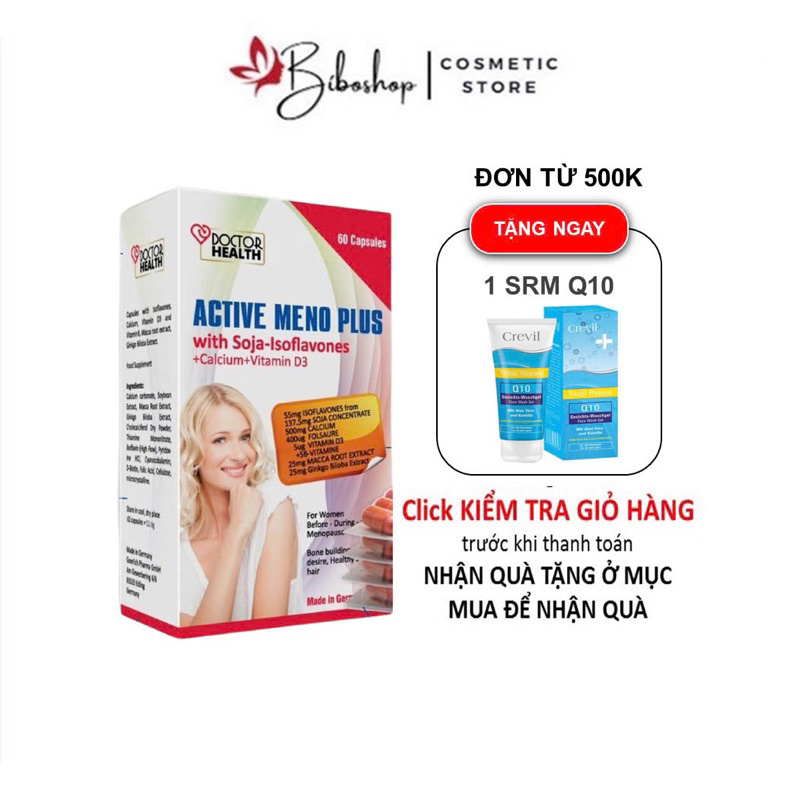 Active Meno Plus Female Hormone Balancing Pills - Doctor Health Box of ...