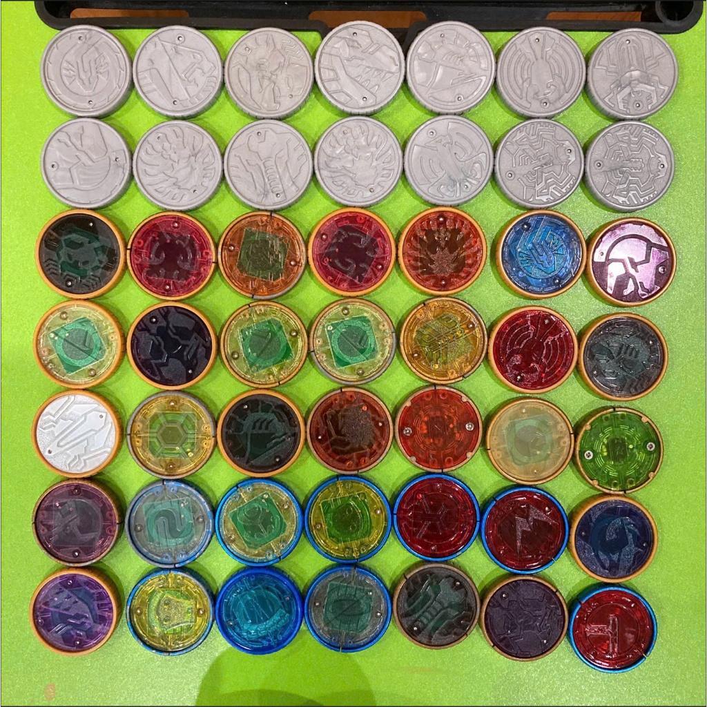 Kamen Rider OOO Candy/gsp O Medals Coin Toy | Shopee Malaysia