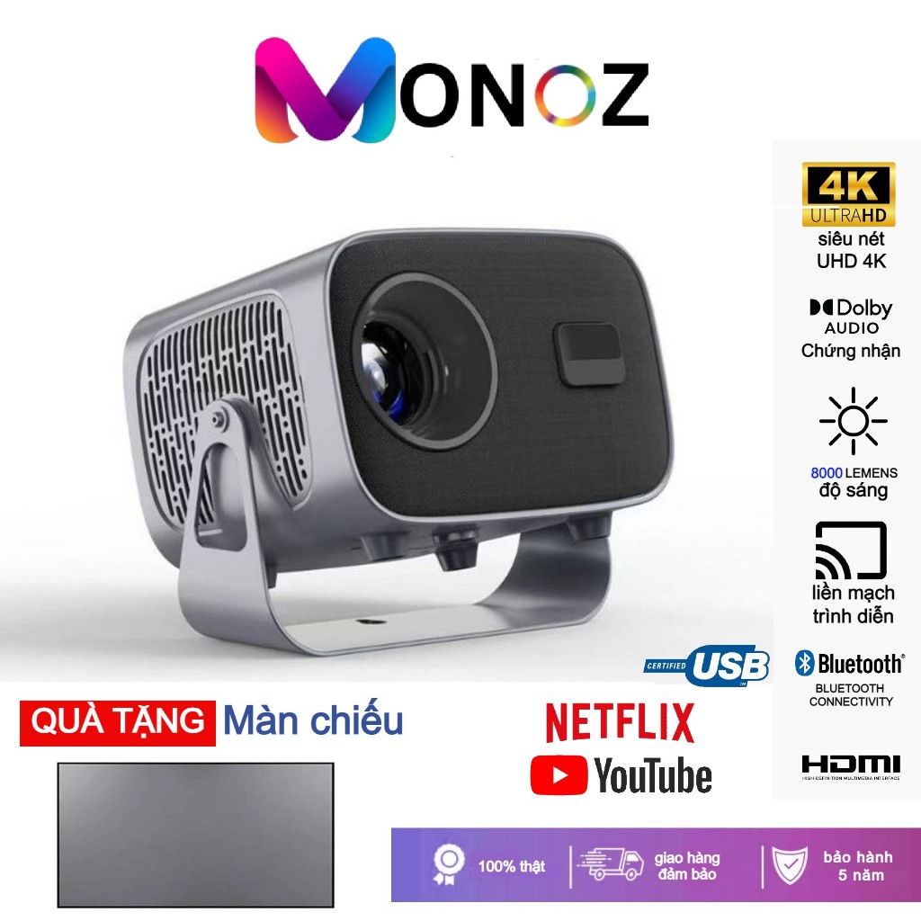 360 adjustment Xiaomi mini projector movie projector Full HD decoding ...