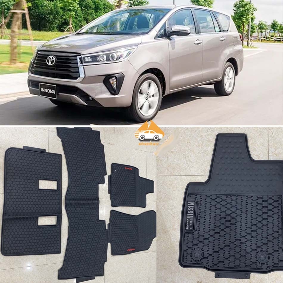 Innova Rubber Floor Mats 2007 2008 2009 2010 2011 2012 2013 2014 2016 ...