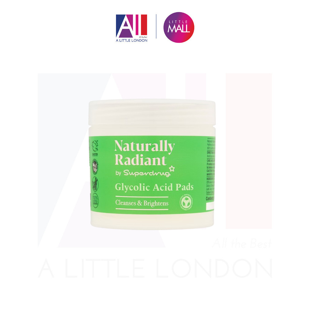 Aha Naturally Radiant Glycolic Acid Daily Cleansing Pads - 60 pieces ...