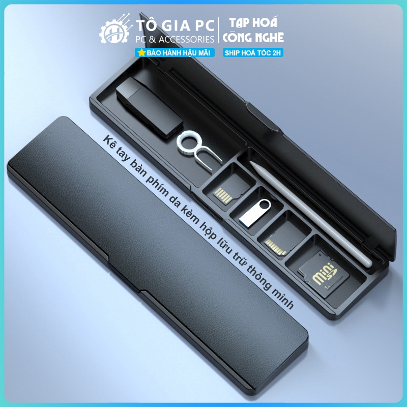 Keyboard wrist rest with integrated Pad Ergonomic smart storage box ...
