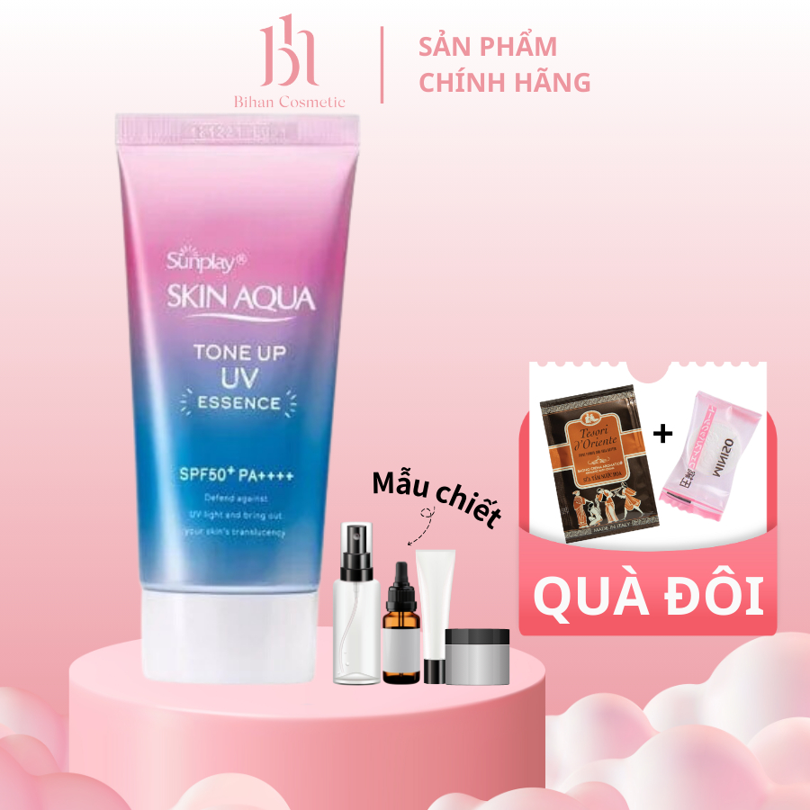 Skin Aqua Tone Up Lavender UV Tone Up Sunscreen SPF 50+ PA++++ Sunplay Japan 80g Bihancosmetic ...