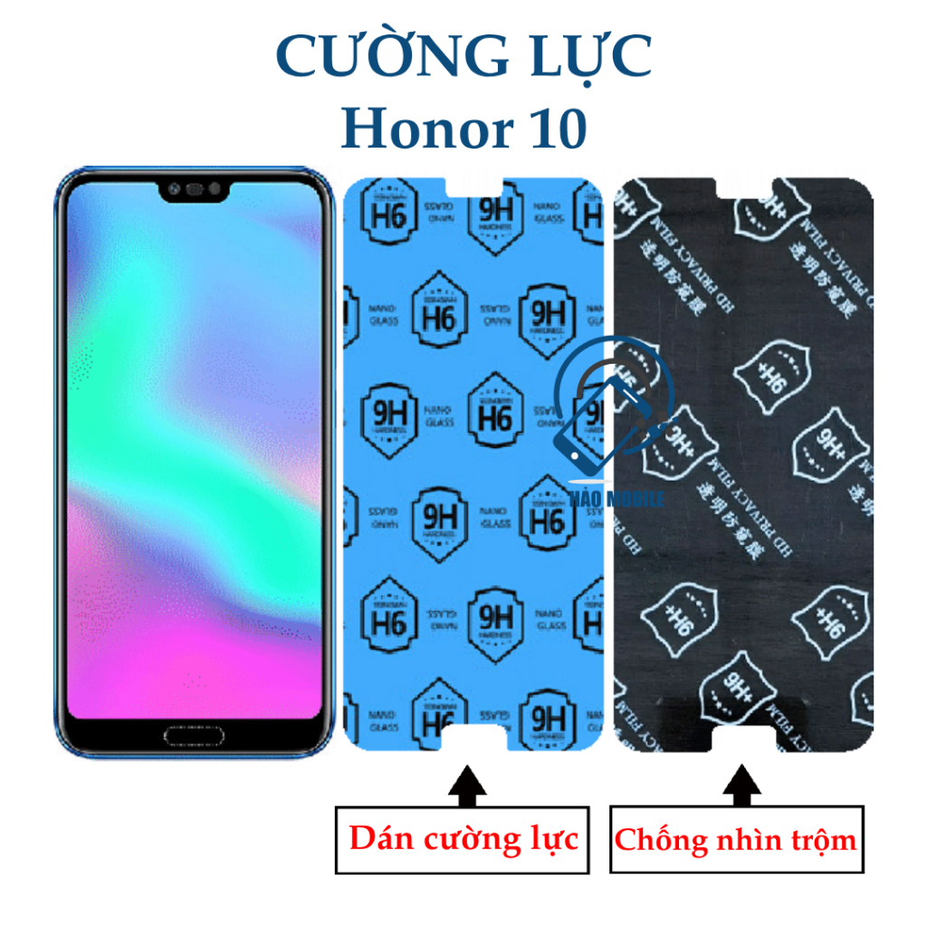 Honor 10 nano Flexible Strength Stickers (Clear And Anti-Theft ...