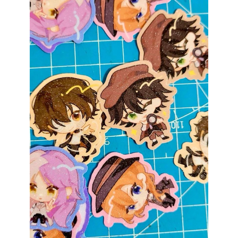 Bungou Stray Dogs BSD glitter stickers (10 designs) | Shopee Malaysia