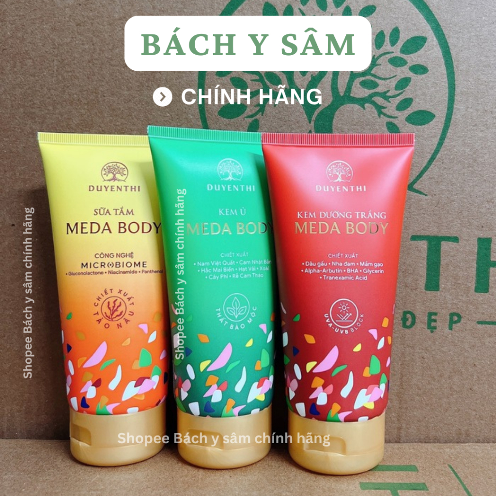 Meda Body Duyen Thi Body Lotion Set - Shower Gel + Conditioner ...