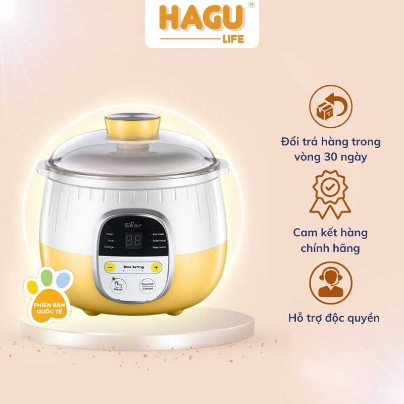 Bear electric bird's nest cooker, Genuine Bear 0.8L slow cooker ...