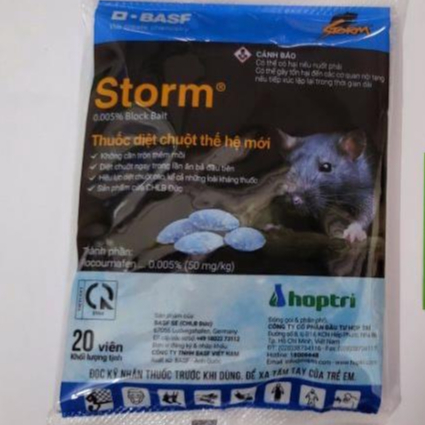 Storm Mouse Killer Pack Of 20 Genuine Basf Se Tablets (Germany Club ...