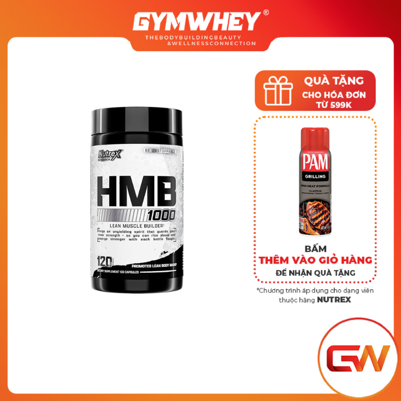 Nutrex HMB 1000 Food Supports Muscle Development (120 Tablets) | Shopee ...