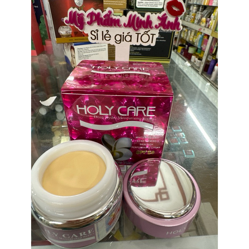 Holy care anti-acne whitening cream 20gr { genuine company } | Shopee ...