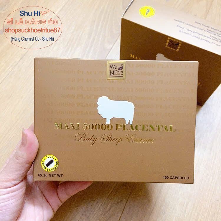 Sheep placenta maxi placenta 50000mg 100v australia - well being ...