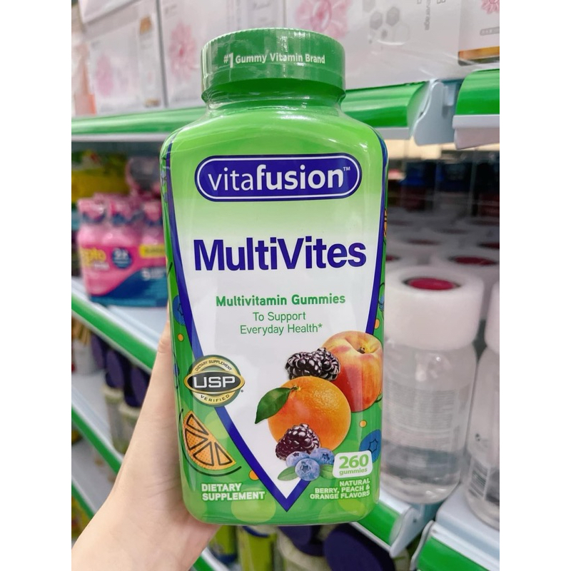 [ New Model - Date 2/2026 ] VitaFusion Multi Vites Gummies Adult ...