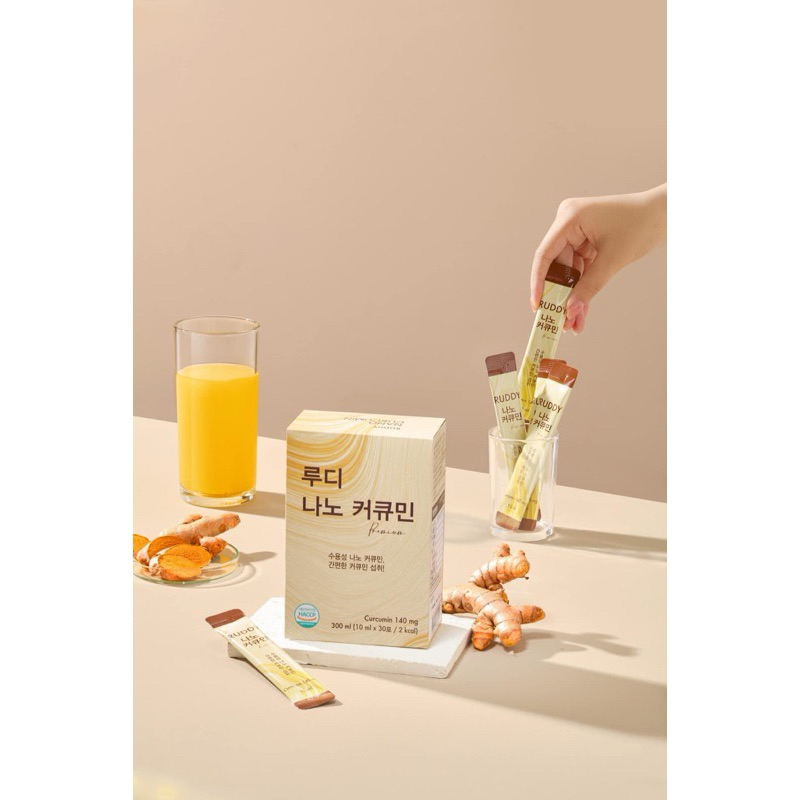 Ruddy Korea Nano Curcumin Turmeric (Box of 30 packs) | Shopee Malaysia