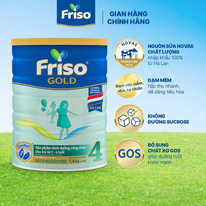 Friso GOLD - FRISO GOLD Powdered Milk 4 For Children 2-6 Years Old ...