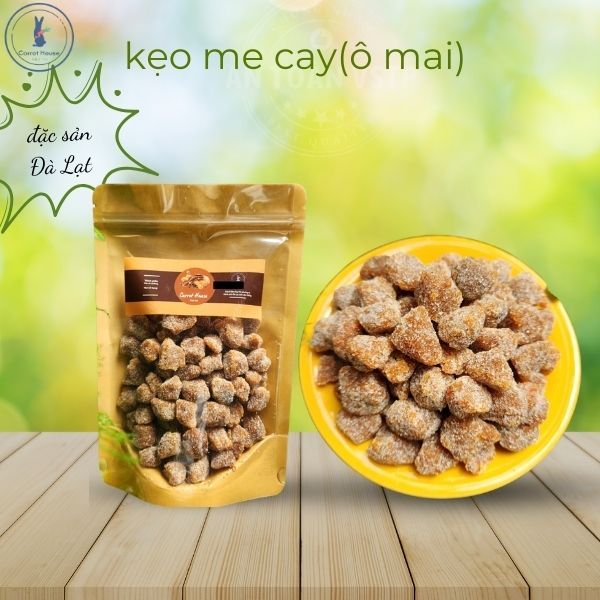 Tamarind candy, a specialty of Da Lat, sour, spicy, salty, sweet and ...