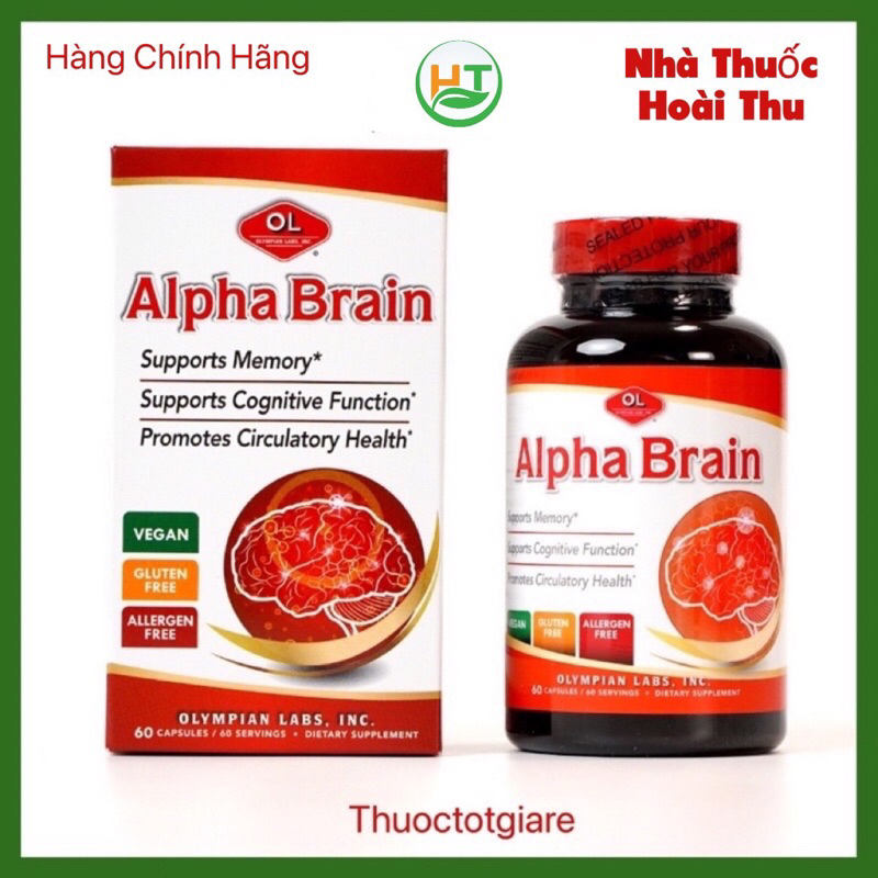 Alpha Brain Olympian Labs - Brain supplement, improves memory ...