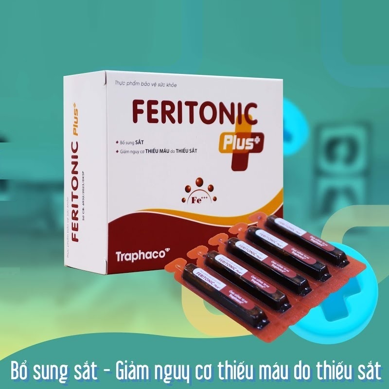 Feritonic PLUS + (Box Of 20 Tubes) - Iron Supplement, Reduce The Risk ...