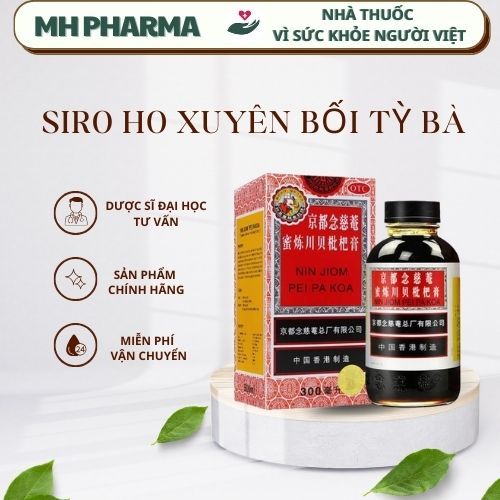 Cough syrup Xuyen Boi Pipa cao Niem Tu Am NIN JIOM PEI PA KOA famous in ...