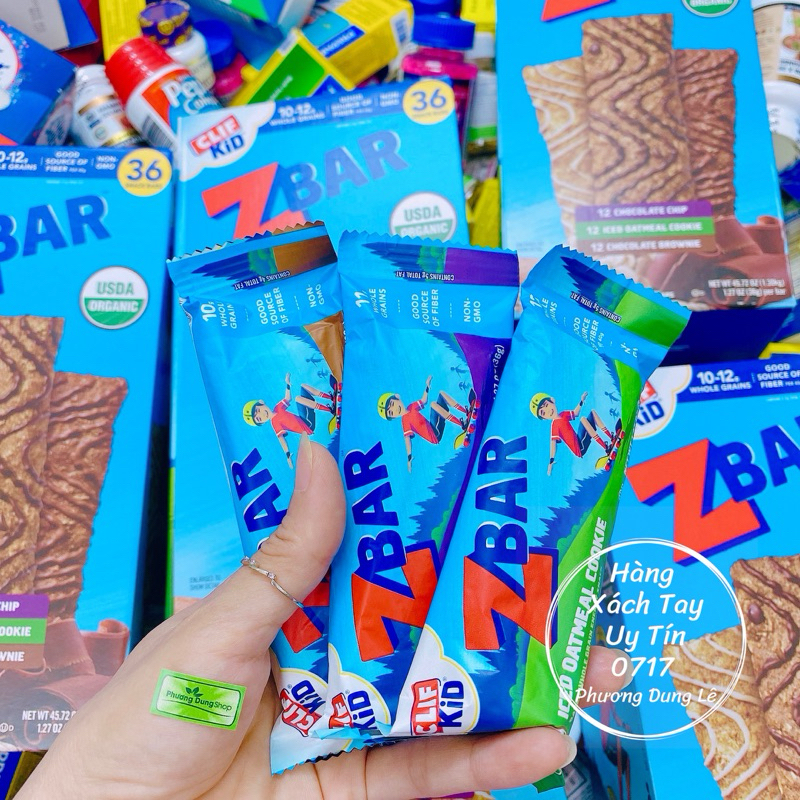 Clif Kid ZBAR organic Protein energy bar Combo energy supplement snack ...