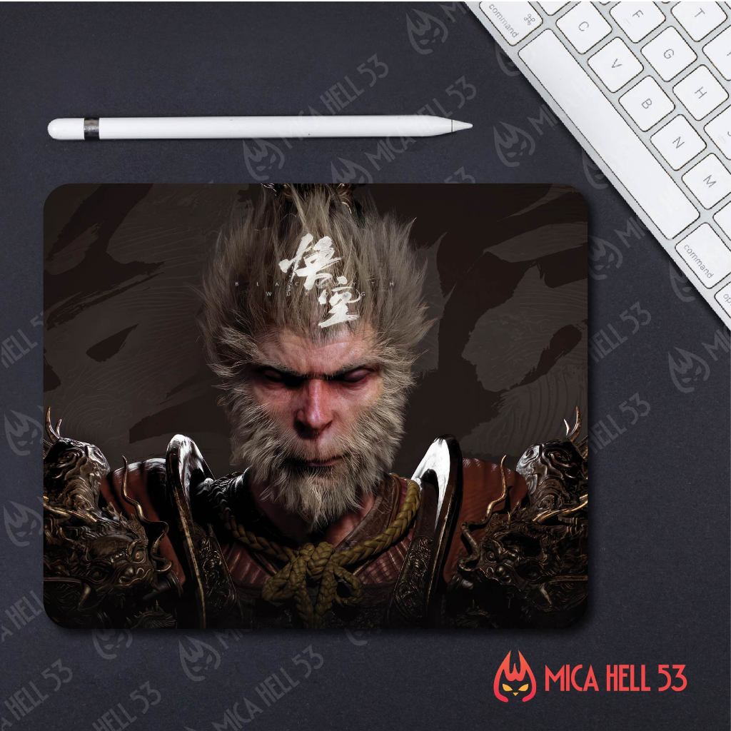 Black Myth Wukong Pad Computer Mouse Pad Black Myth Wukong Beautiful ...