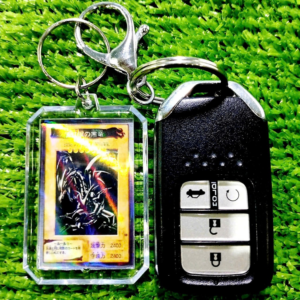 [Buy 5 Get 1 Free] Super Sharp Hologram Premium yugioh Card Key Chain ...