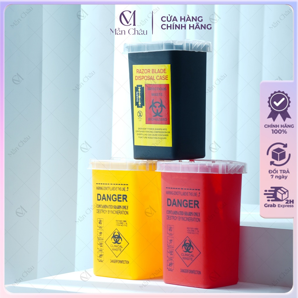 Tattoo Needle Trash Can, Mini Trash Can | Shopee Malaysia