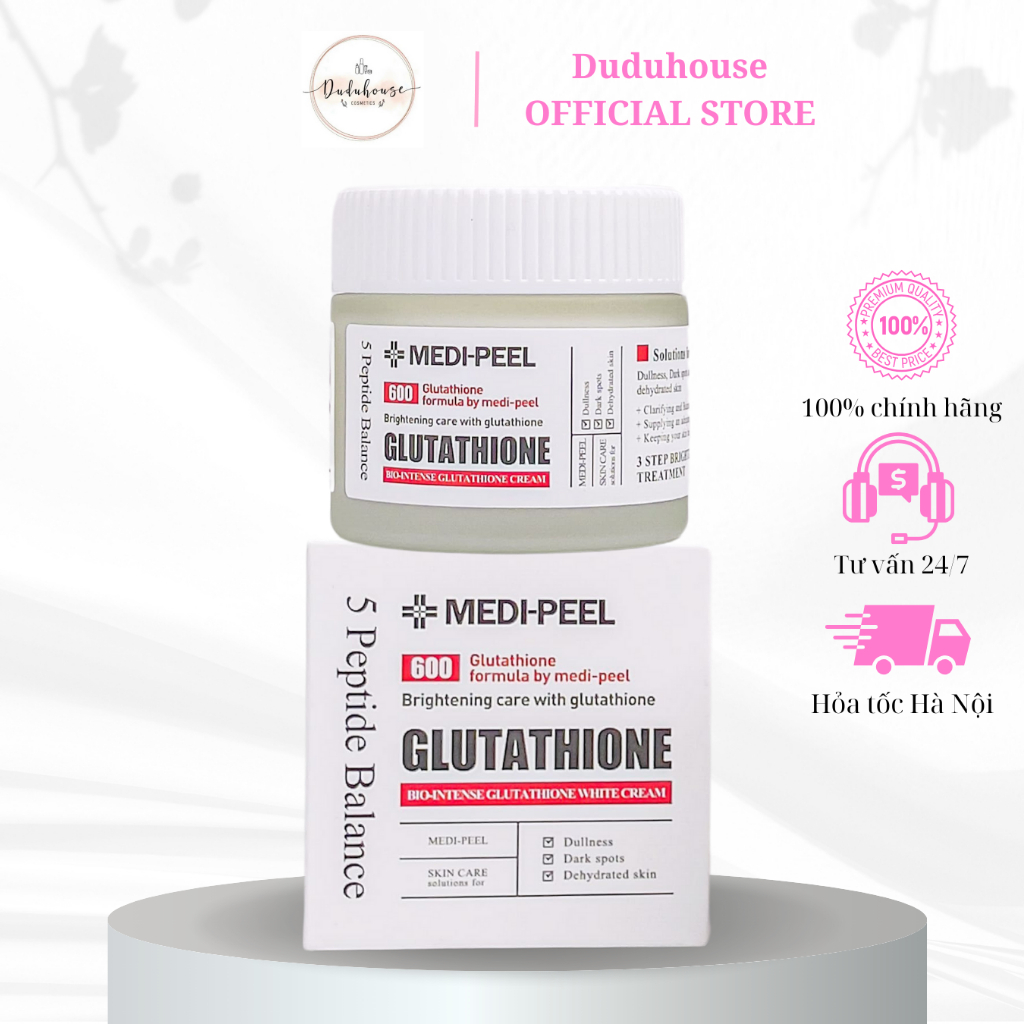 Medipeel Glutathione 600 White Cream Reduces Dark Spots and Brightens ...
