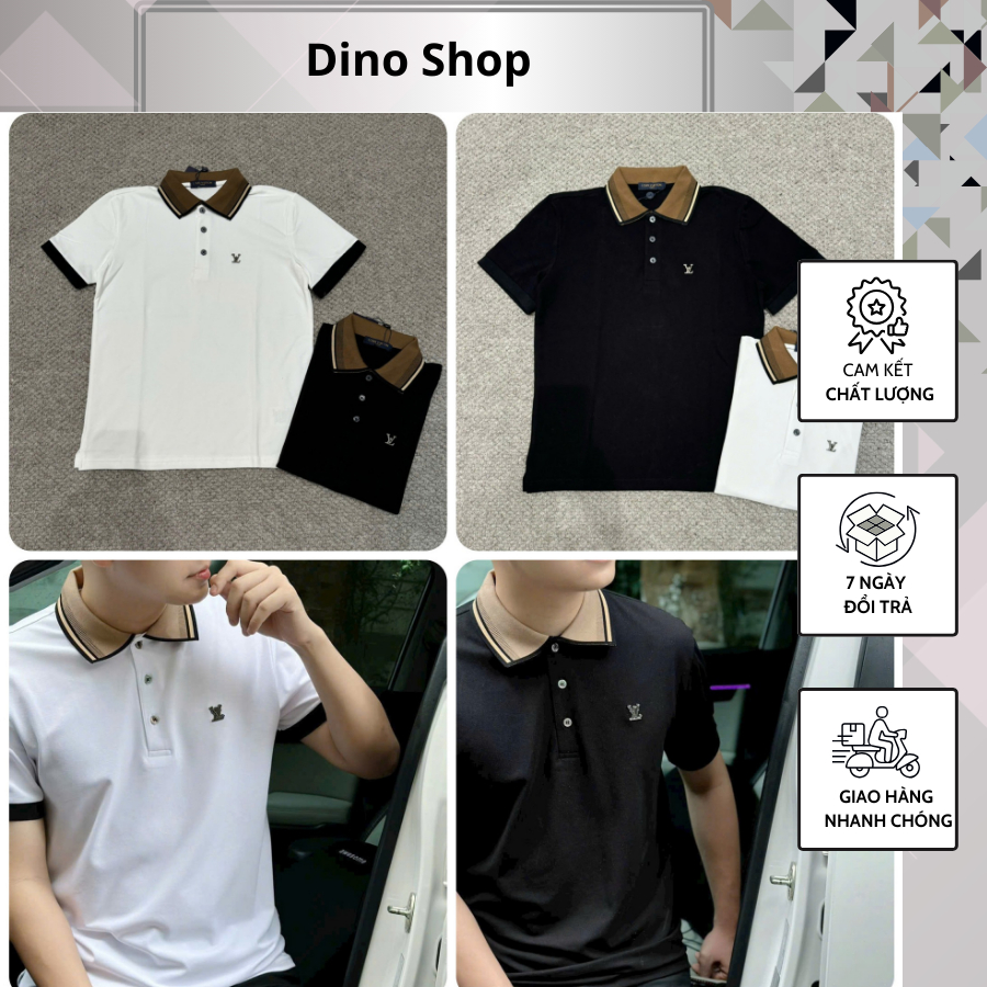 Simple Men's Waist Polo Shirt with Small Waist Logo - Simple Men's Polo ...