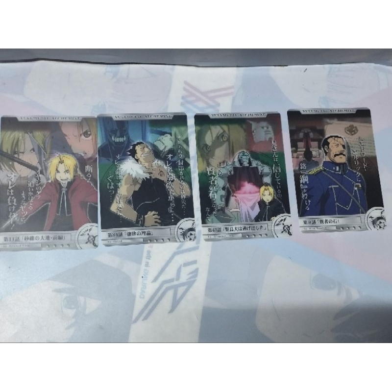 Alchemist fma full metal card | Shopee Malaysia