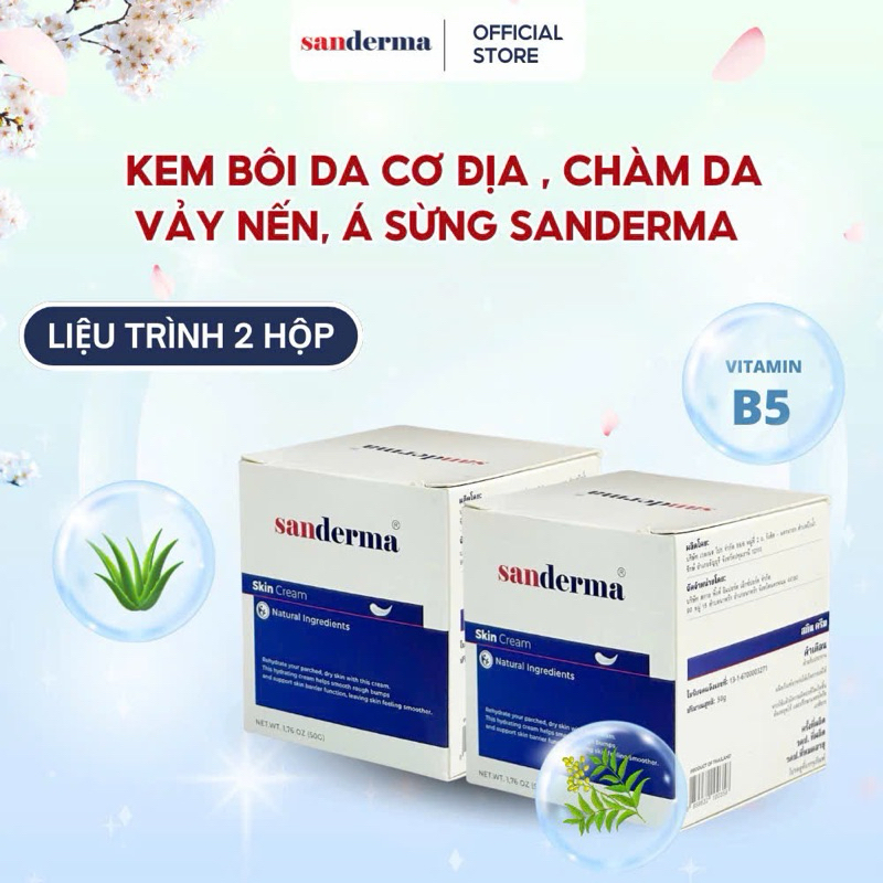 Sanderma atopic dermatitis cream, psoriasis cream, tinea versicolor ...
