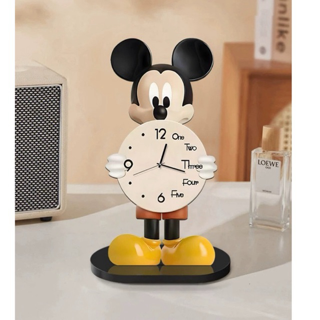 Mickey mouse desk clock to decorate study table and desk | Shopee Malaysia