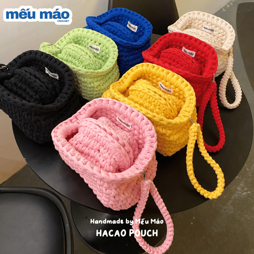 [Multi-Color] Hacao POUCH - SIZE M With Wrist Strap - Makeup Clutch Bag ...