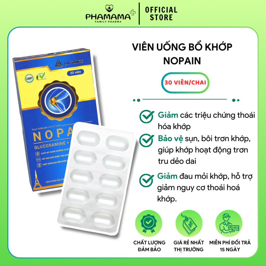 Nopain Oral Supplement For Joints, Pain Relief, Risk Of Osteoarthritis ...