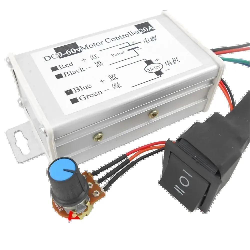 Motor speed governor 775 20A 1200W with reversing, 12V motor speed ...