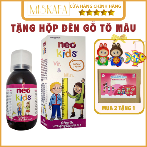 Neo Kids Growth, Multivitamin Syrup helps supplement 18 vitamins and ...