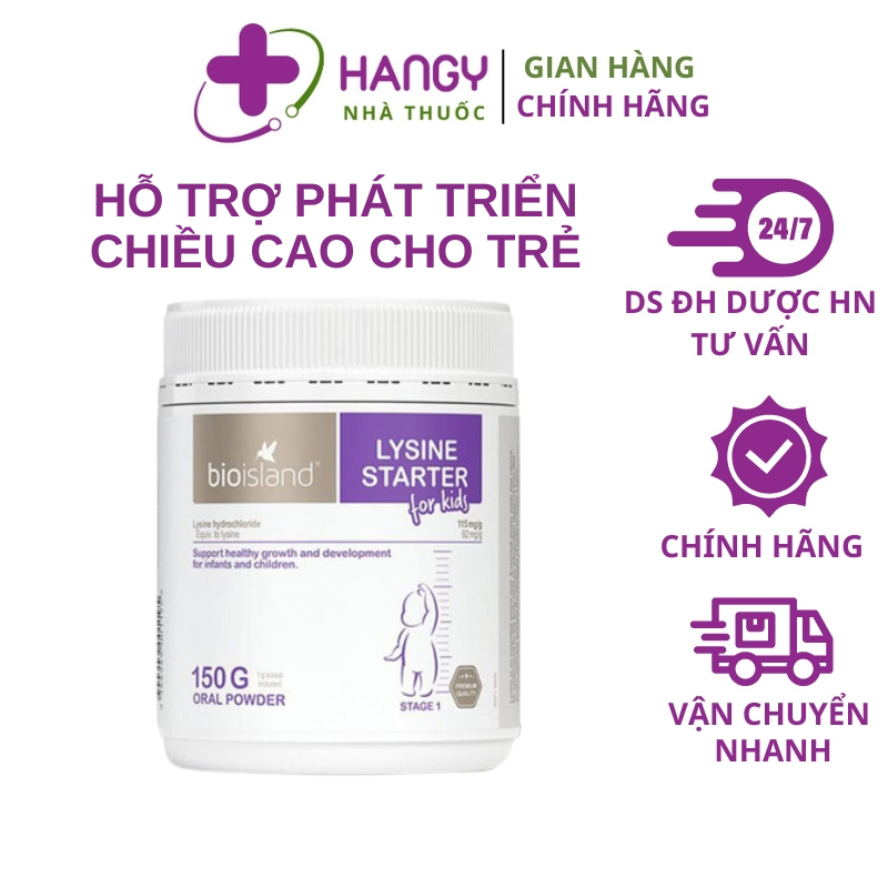 Bioisland Lysine powder supports weight and height development, helps ...