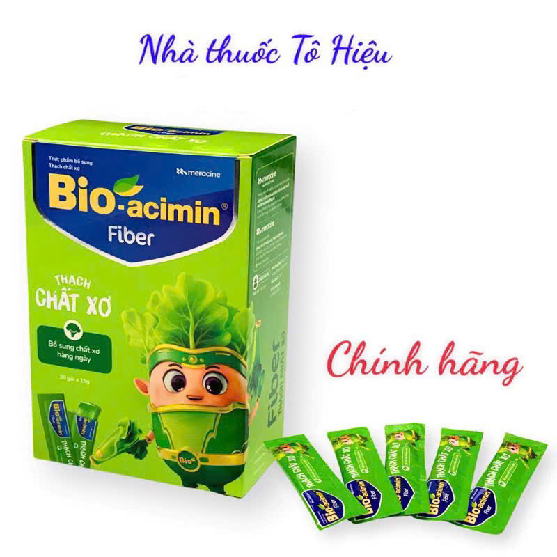 Bio-acimin fiber fiber JELLY Helps relieve constipation (bioacimin ...