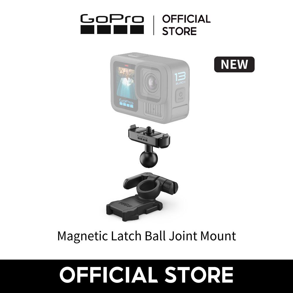 [New] Gopro Magnetic Latch Ball Joint Mount - Ball Joint Magnetic Mount ...